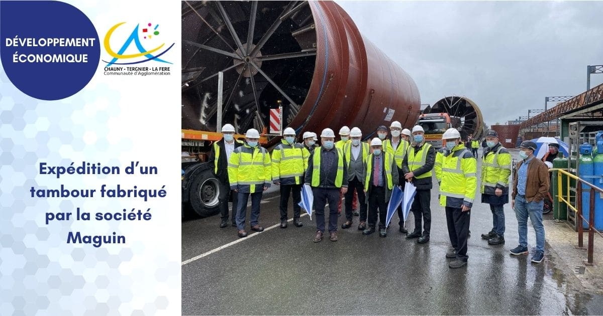 Expédition d’un tambour fabriqué par la société Maguin - Communauté ...