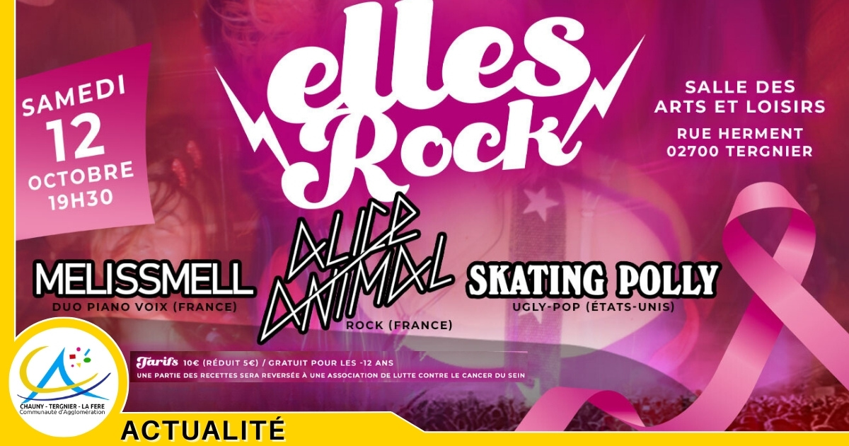 Elles Rock Festival - Communauté Agglomération CTLF